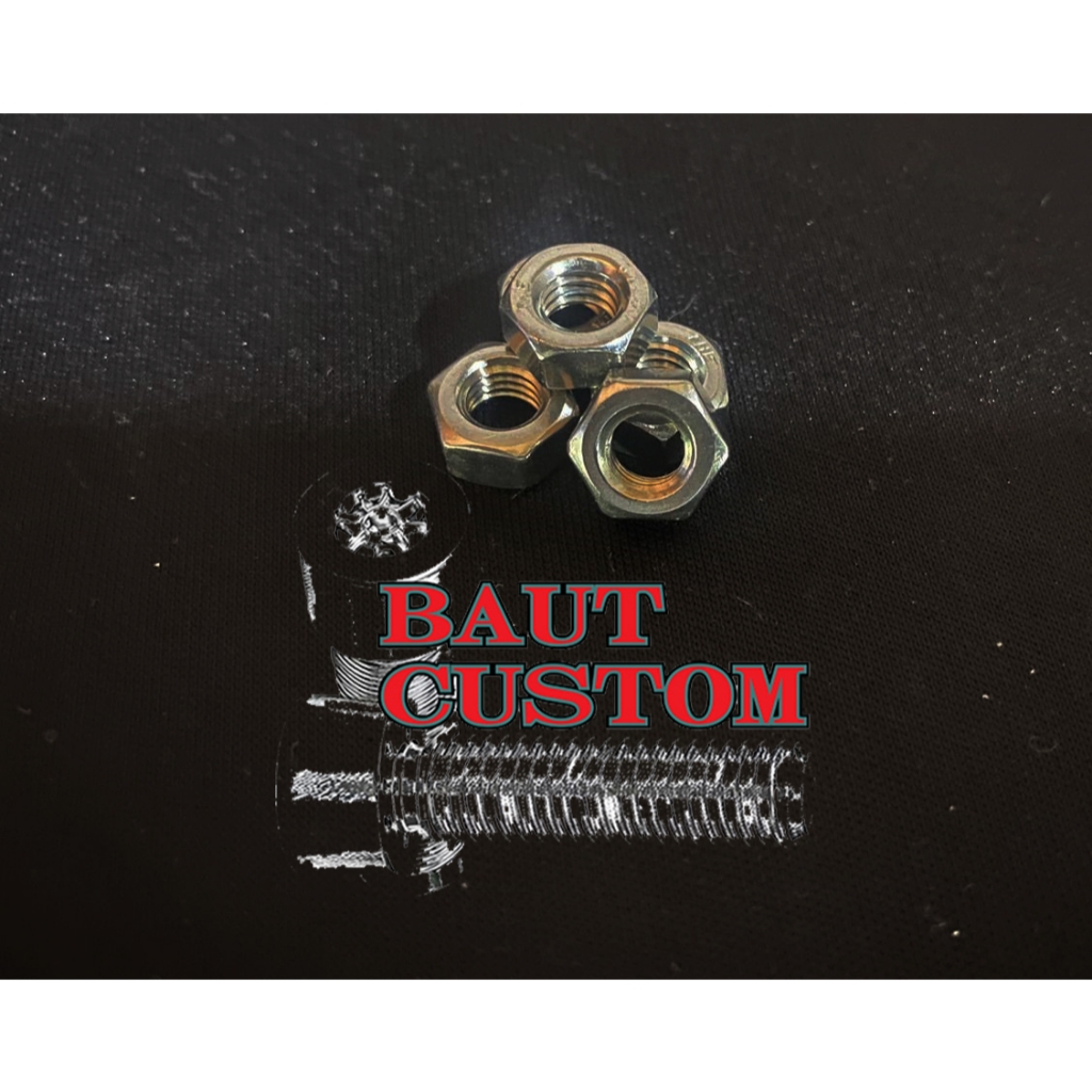 Jual Mur kunci Drat 8 / Mur M5 / Mur L4 Stainless Steel Anti Karat ...