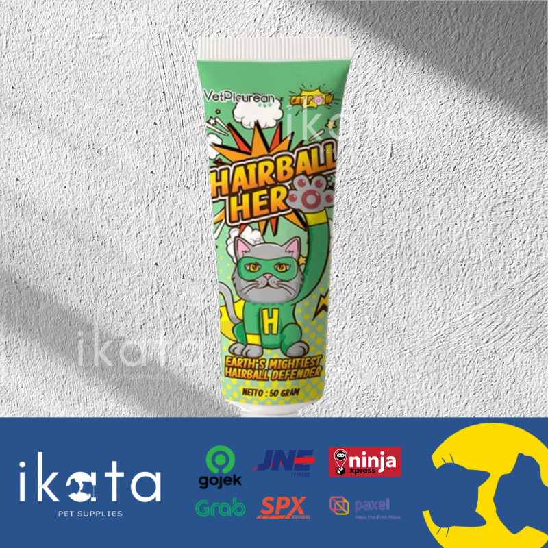 Jual Vetpicurean X Catpow Hairball Hero - Vitamin Hairball Remover ...