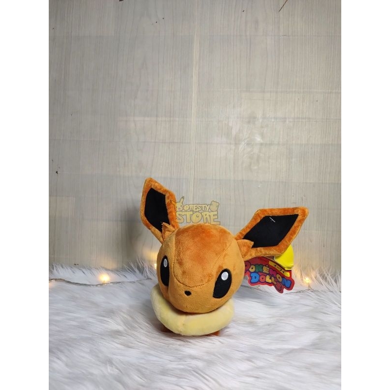 Jual Boneka Pokemon Eevee Poke Doll - Pokemon Center | Shopee Indonesia