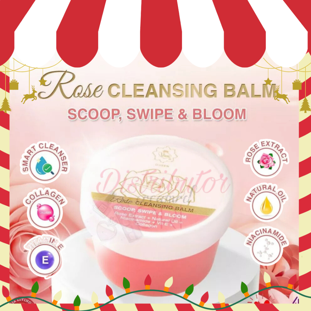 Jual Viva Queen Rose Cleansing Balm 50 GRAM | ORIGINAL | BPOM | Shopee ...
