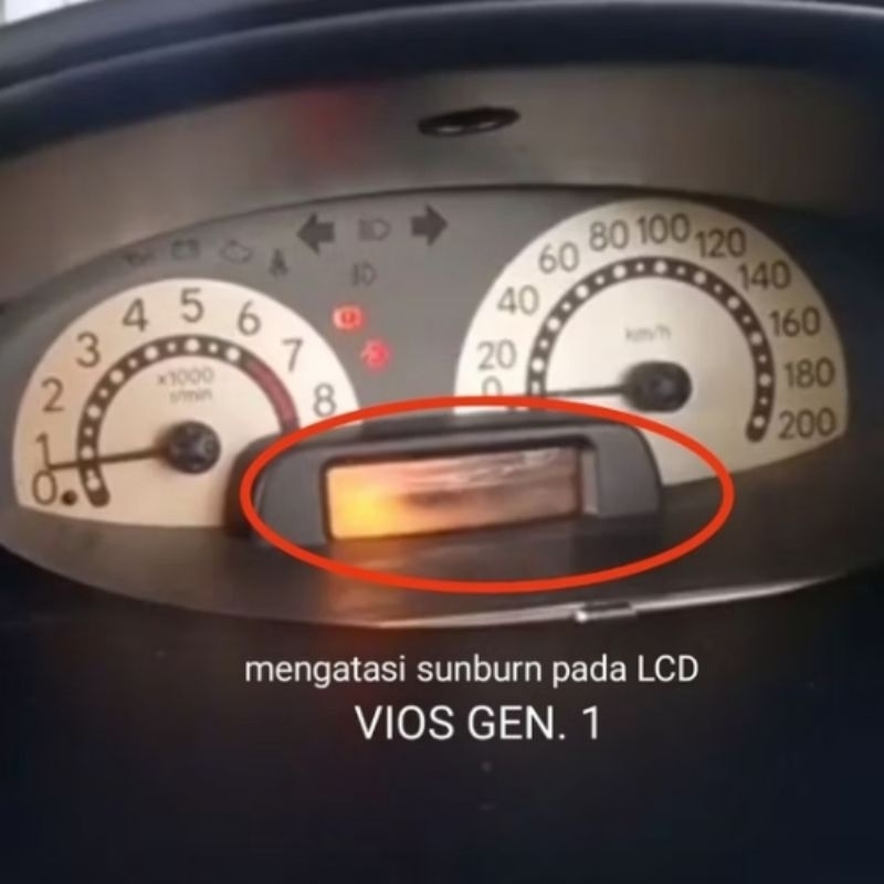 Jual Polarizer LCD Vios Gen.1 lengkap atas bawah | Shopee Indonesia