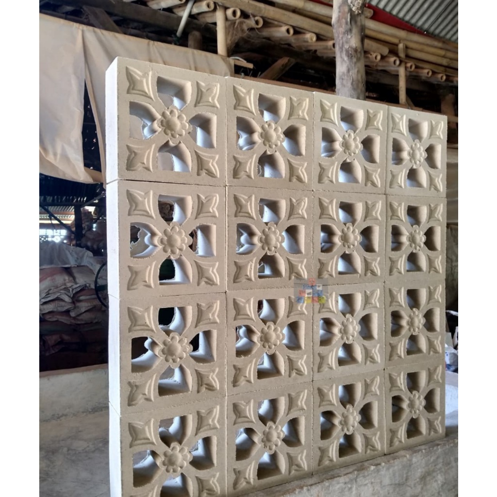 Jual Roster Beton Motif Kembang Minimalis Modern ART ROSTER | Shopee ...