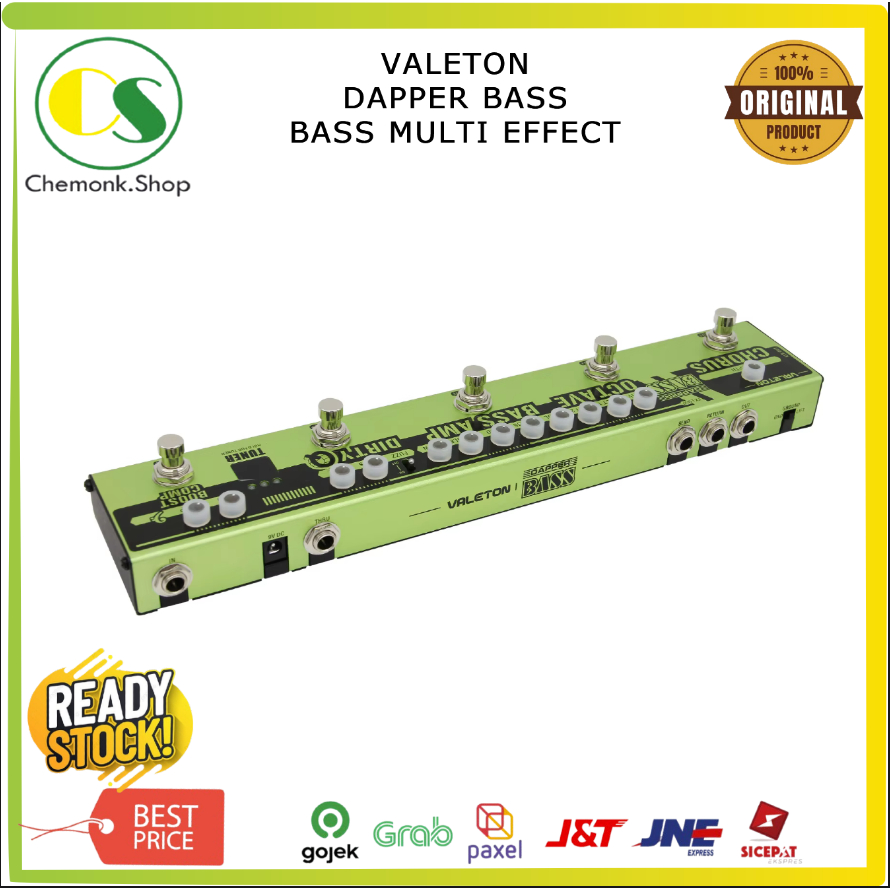 Jual Valeton Dapper Bass Effect Strip VES2 Valeton Original | Shopee ...