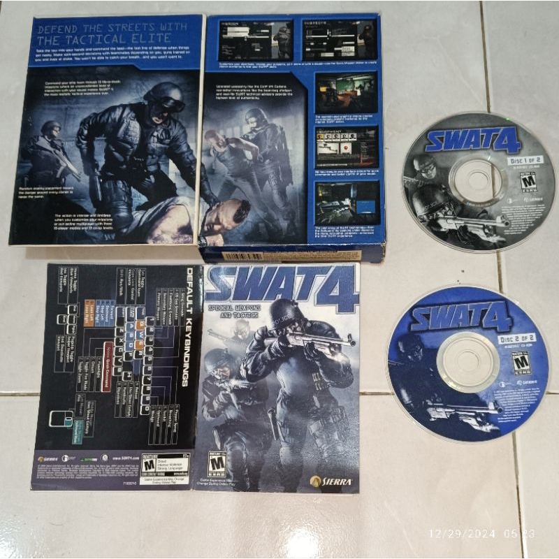 Jual PC CD-ROM Software SWAT 4 : Special Weapons And Tactics | Shopee ...