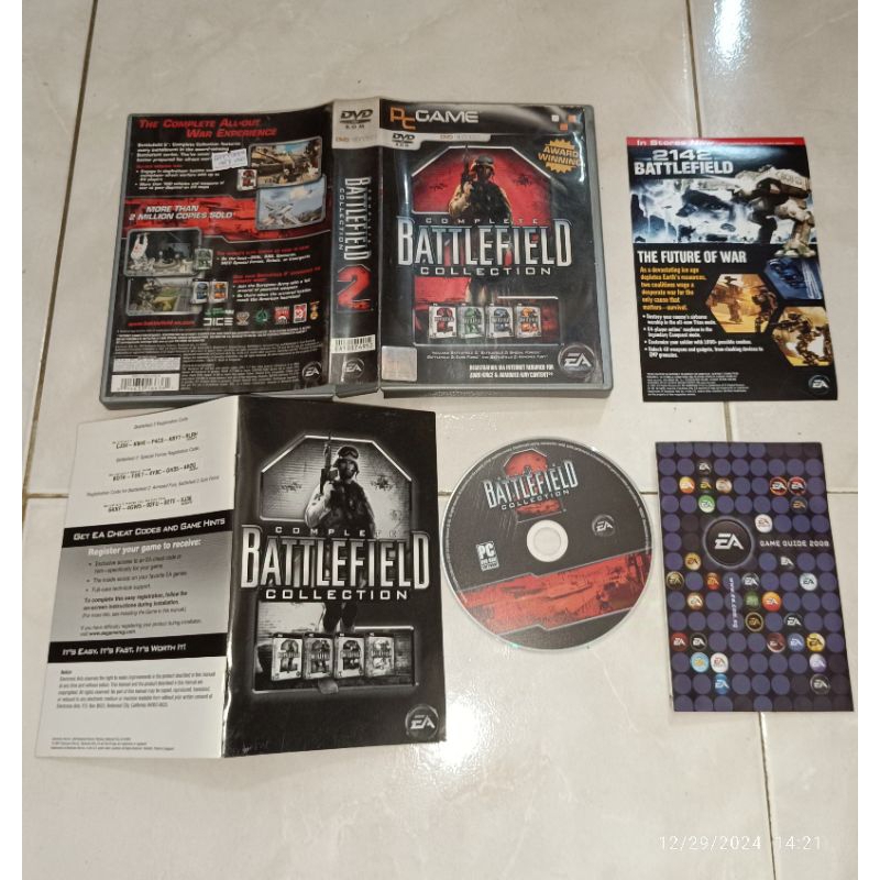 Jual pc game DVD ROM COMPLETE BATTLEFIELD COLLECTION | Shopee Indonesia