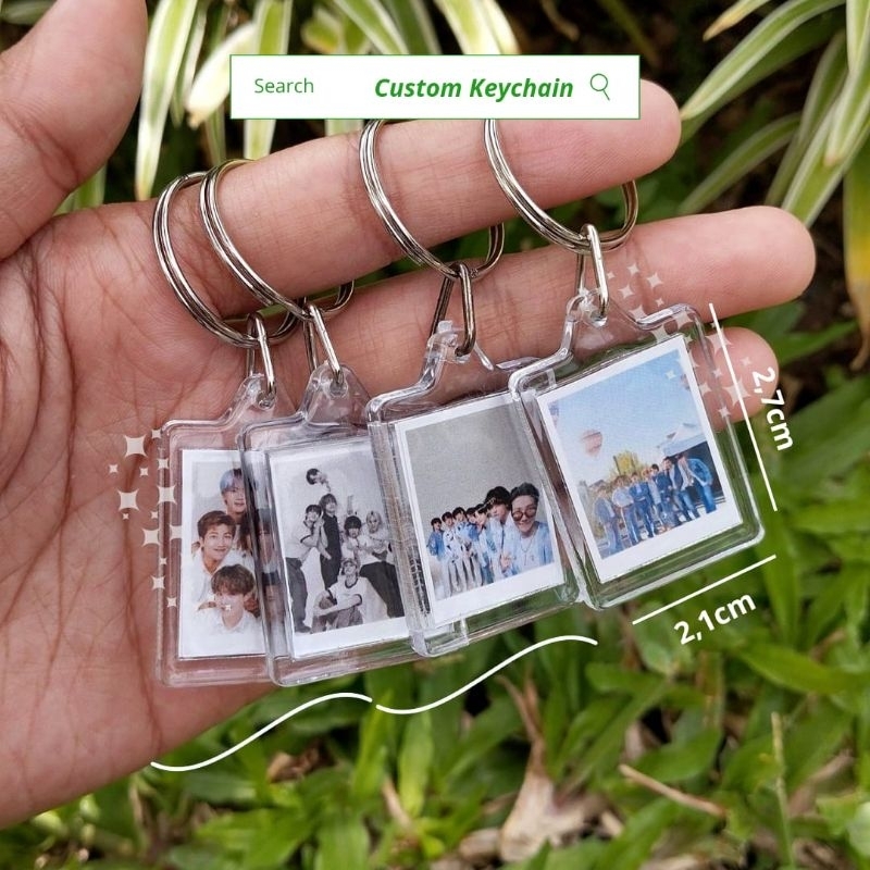 Jual GANTUNGAN KUNCI (KEYCHAIN) 2 SISI CUSTOM PAKAI FOTO SENDIRI SATU ...