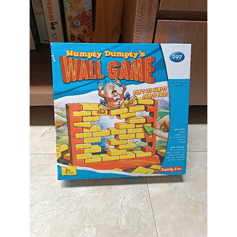Jual Mainan Anak Humpty Dumpty The Wall Game Pushing Out Bricks Family ...