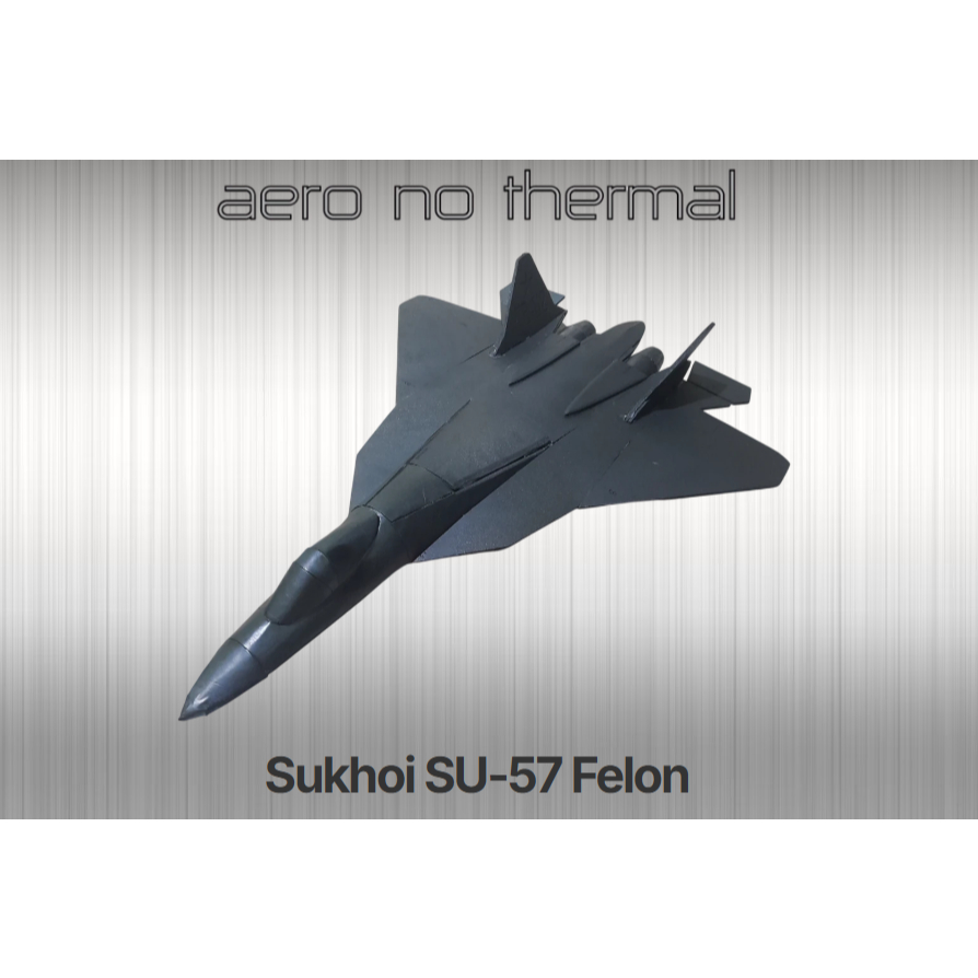 Jual CNC KIT Puzzle RC Pesawat Sukhoi SU 57 Felon Aero No Thermal | SU ...