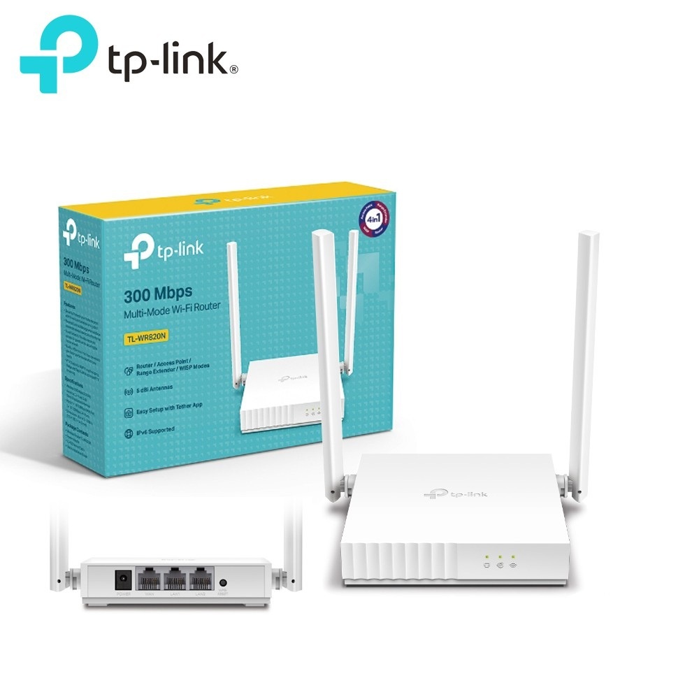 Jual TP-Link TL-WR820N Multi Mode Wifi Router 300Mbps | Shopee Indonesia