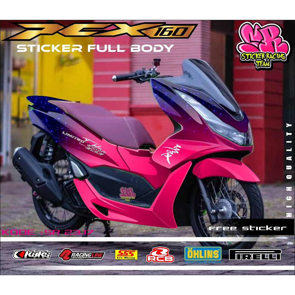 Jual COD Sticker Decal Full Body Honda PCX 160 2021 2022 2023 2024 ...