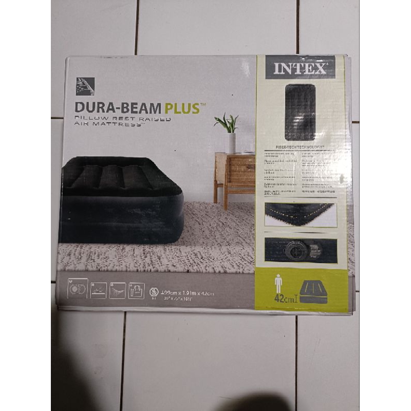 Jual KASUR ANGIN INTEX DURABEAM PLUS TWIN | Shopee Indonesia