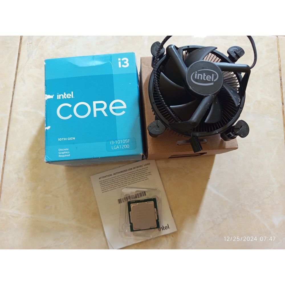 Jual Intel Core i3-10105F Box 3.7GHz - 4.4GHz 4C 8T LGA1200 | Shopee Indonesia