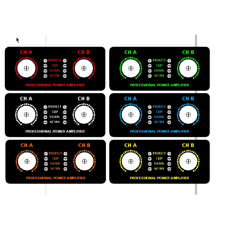 Jual STIKER PANEL POWER STICKER POWER AMPLIFIER TERMURAH | Shopee Indonesia