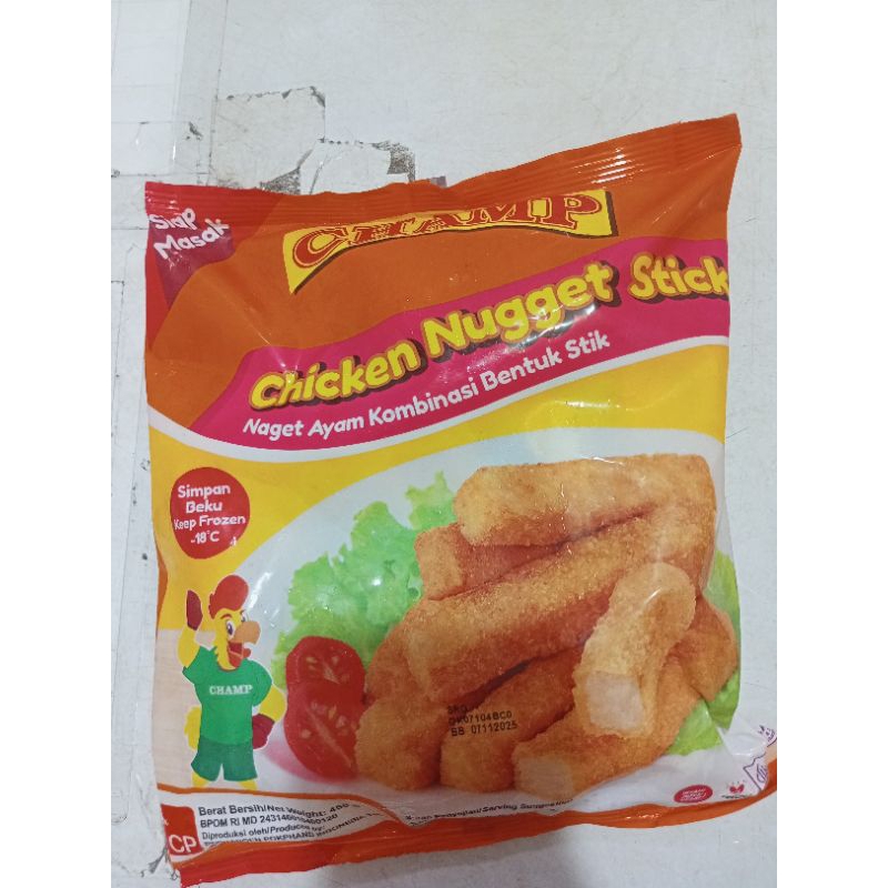 Jual Champ chicken stick 400gr Nuget ayam frozen | Shopee Indonesia