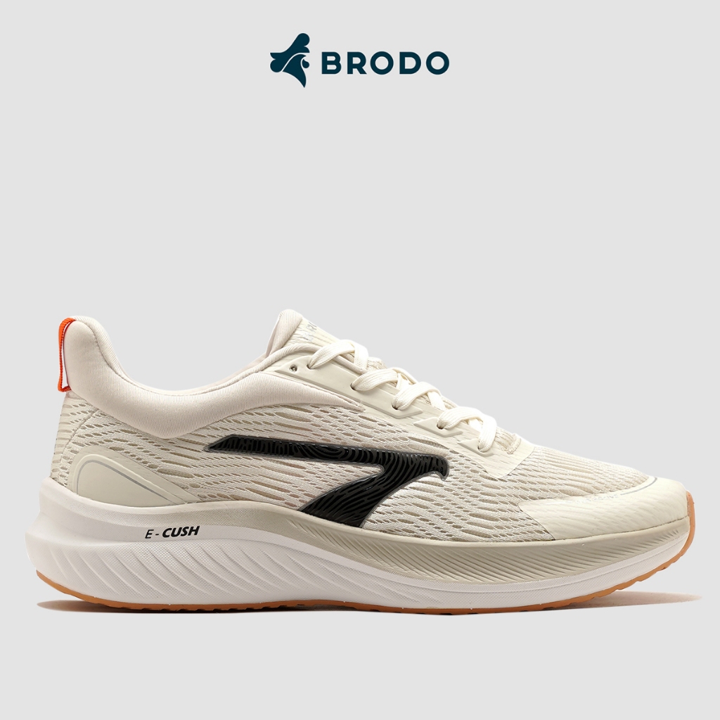 Jual BRODO - Running Shoes Active Inizio Arctic Wolf White | Shopee ...