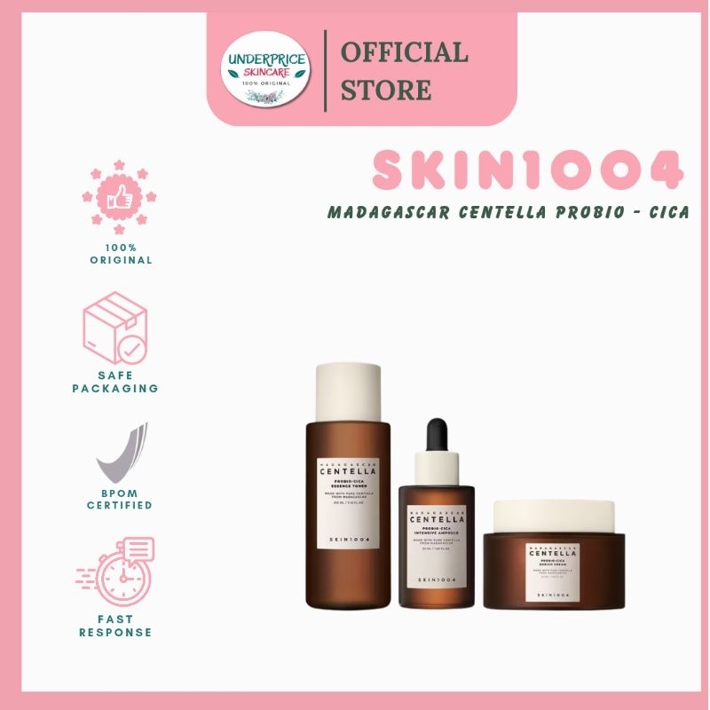 Jual SKIN 1004 Madagascar Centella Probio - Cica | Packaging Cokelat ...