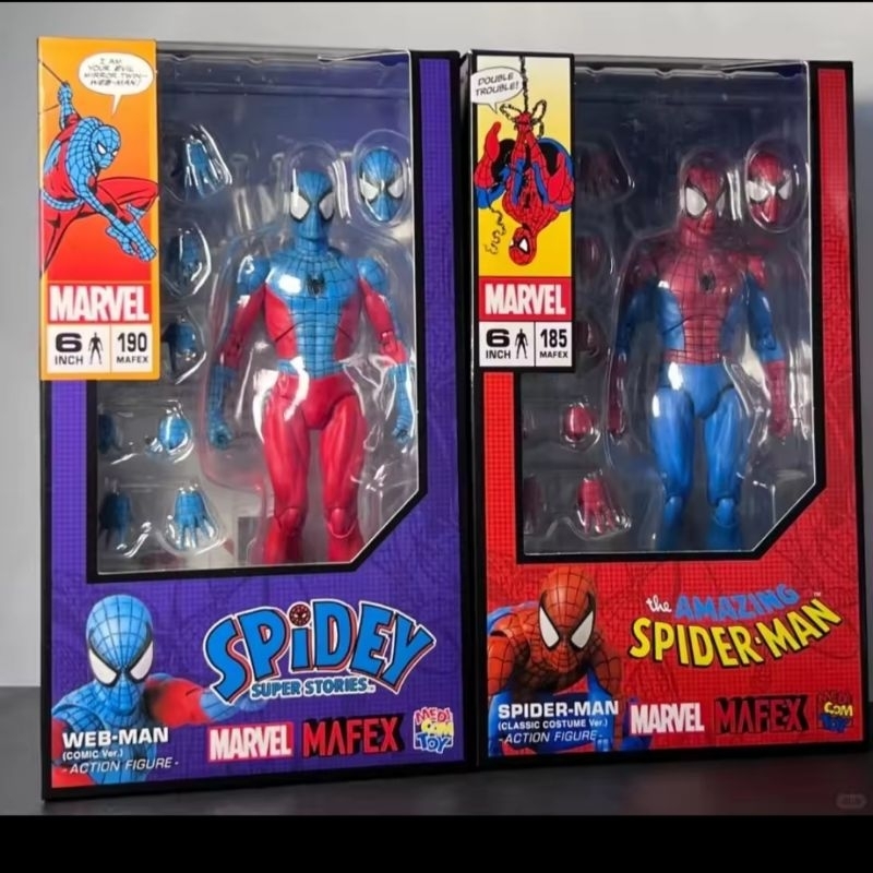 Jual CT Spiderman 185 Peter Parker Comic CT Spider-Man 190 Figure ...