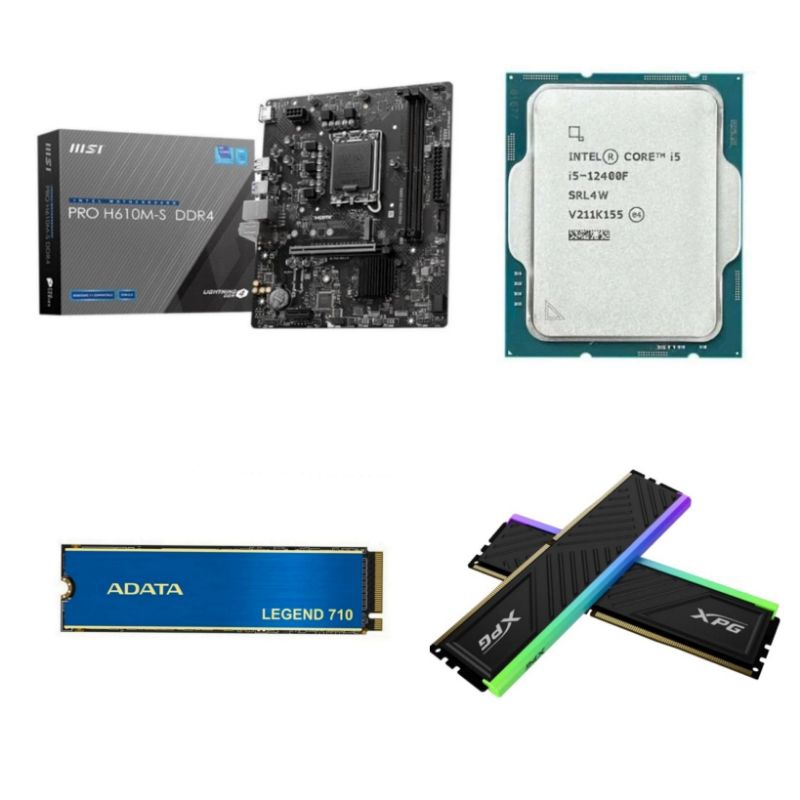 Jual Paket Processor Intel Core i5 12400 / i5 12400F Tray Gen 12 LGA 1700 RAM DDR4 16GB / 32GB ...
