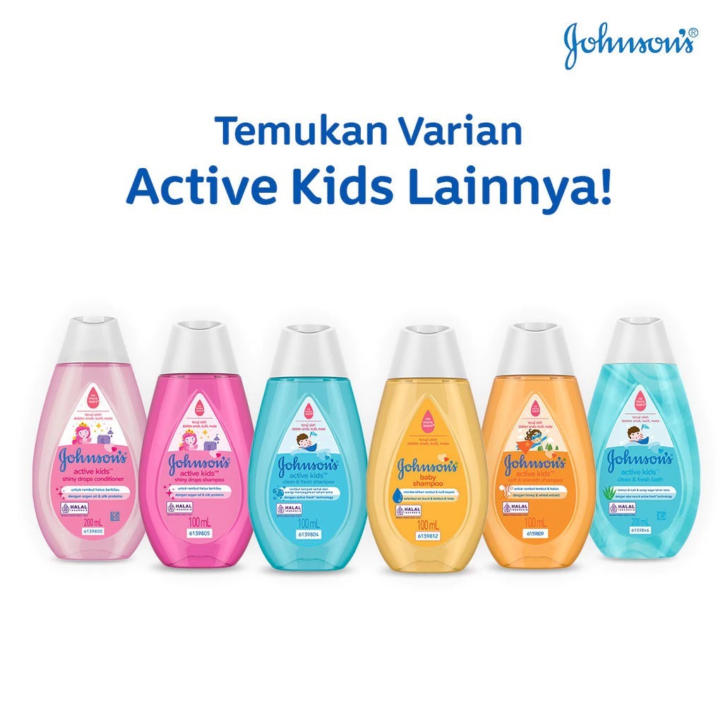 Jual JOHNSON'S Shampoo - Shampo Anak-anak 200ml | Shopee Indonesia