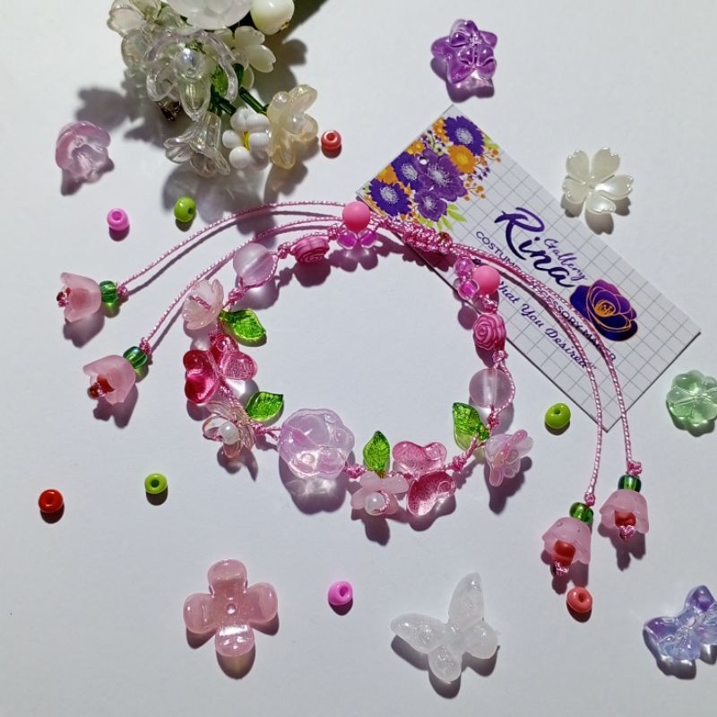 Jual FAIRYTALE BRACELETS Glass Beads | Gelang Serut Peri | Gallery Rina ...