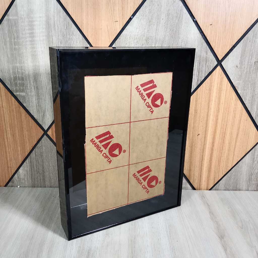 Jual Top Sliding Box Mahar 30 x 40 cm Akrilik HITAM Organizer Mahar ...