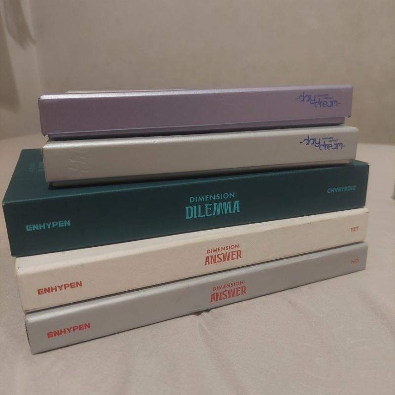 Jual (READY STOCK) album only unsealed enhypen enha romance untold ...