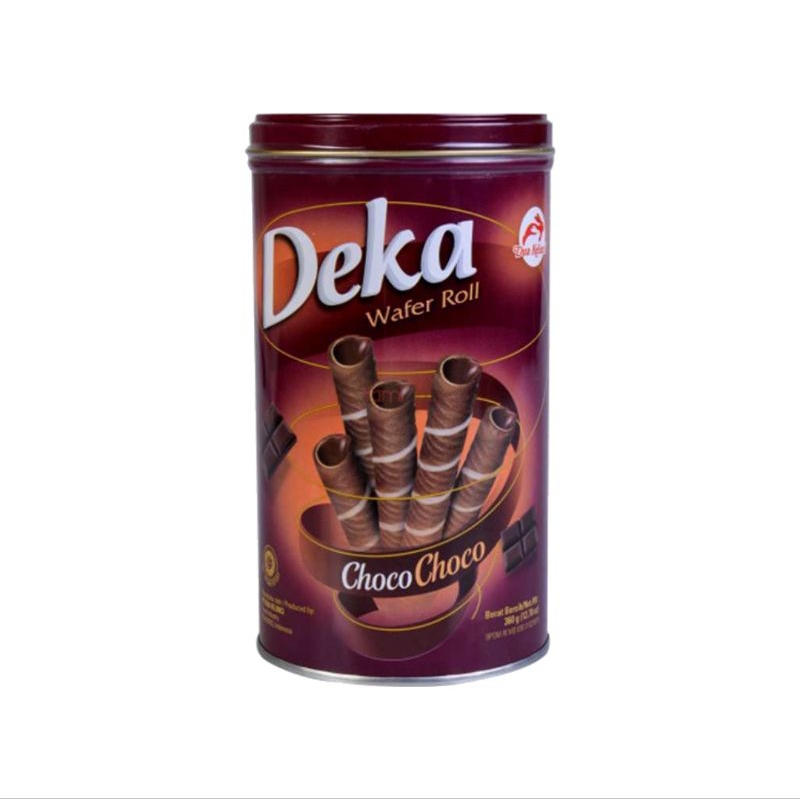 Jual Deka Wafer Roll ChocoChoco Kaleng 280g | Shopee Indonesia
