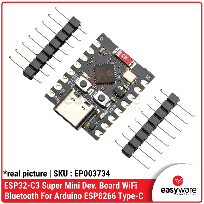 Jual ESP32-C3 RISC-V Super Mini Development Board WiFi Bluetooth 5.0 ... Jual ESP32-C3 RISC-V Super Mini Development Board WiFi Bluetooth 5.0 ...