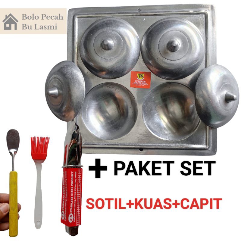 Jual CETAKAN KUE CUCUR SERABI SURABI BANDUNG ANTI LENGKET 4 LUBANG ...