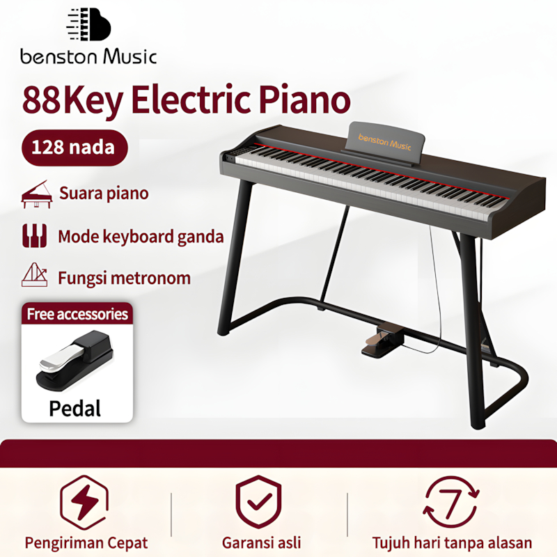 Jual Benston Music- Piano elektronik, piano elektronik 88 tombol, piano ...