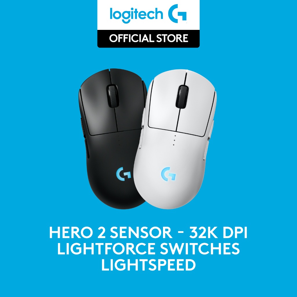 Jual Logitech G PRO 2 LIGHTSPEED Wireless Gaming Mouse, Mouse Tangan ...