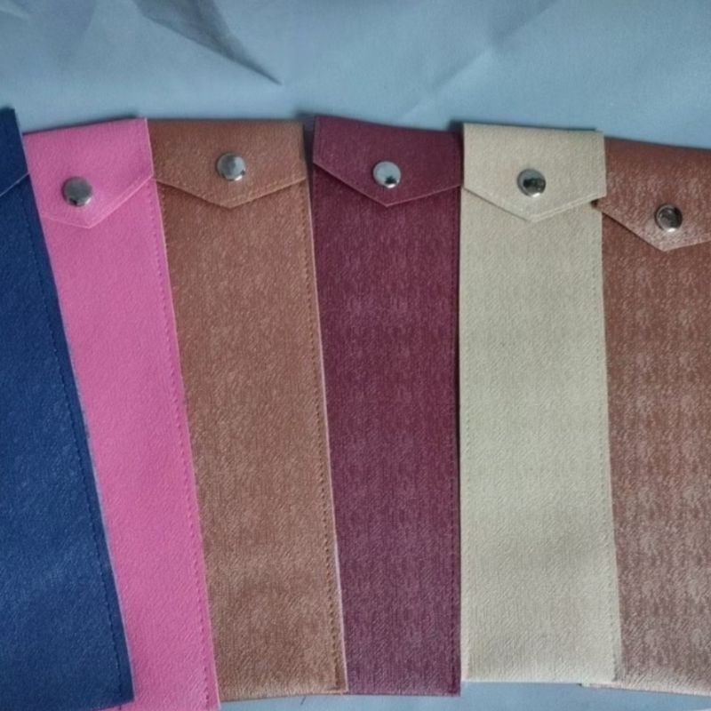 Jual [BISA CUSTOM] Pouch Kulit Souvenir/ Pouch Sendok Garpu Kulit bisa ...