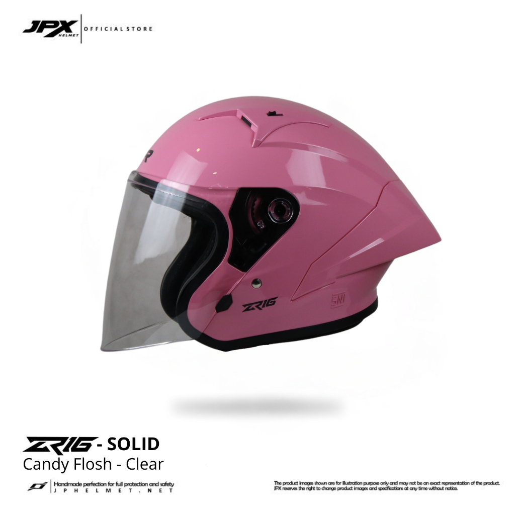 Jual Helm Half Face Pria Wanita Harian Motor Matic Berkualitas SNI ...