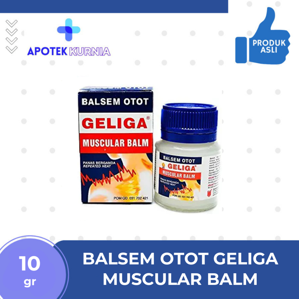 Jual BALSEM OTOT GELIGA MUSCULAR BALM 10GR | Shopee Indonesia