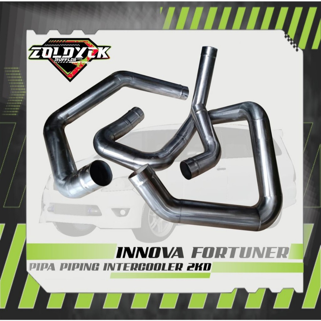 Jual PIPA PIPING INTERCOOLER INNOVA DAN FORTUNER 2KD STAINLESS PNP ...