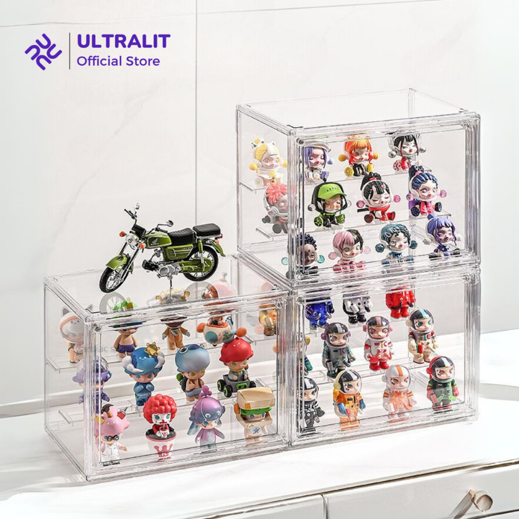 Jual ULTRALIT BOXY XL Stairs Display Transparent Acrylic Action Figure ...