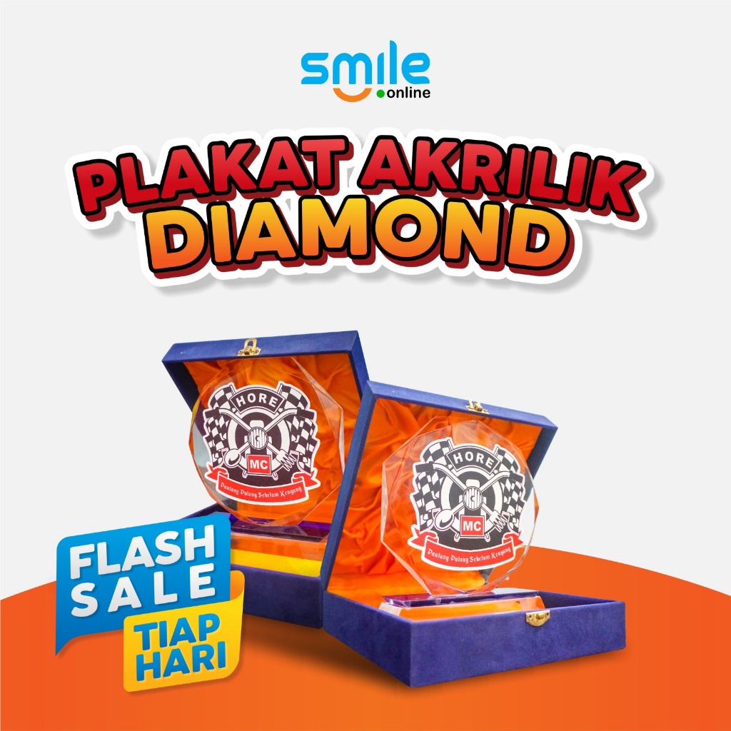 Jual PLAKAT AKRILIK DIAMOND FULL COLOR PRINT UV + BOX PREMIUM - FLASH ...