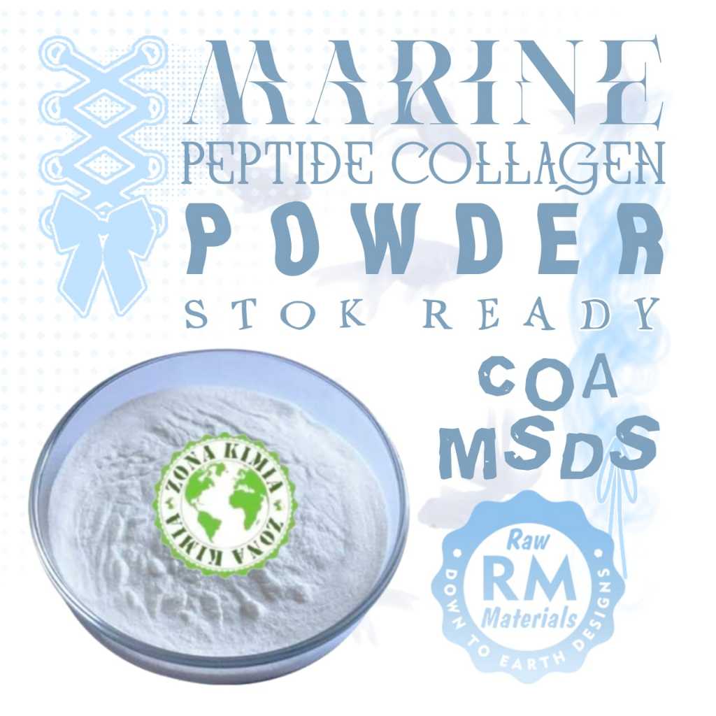 Jual Marine Collagen Peptides 1gr / Powder Marine Collagen / Bubuk Kolagen Marine Murni ...