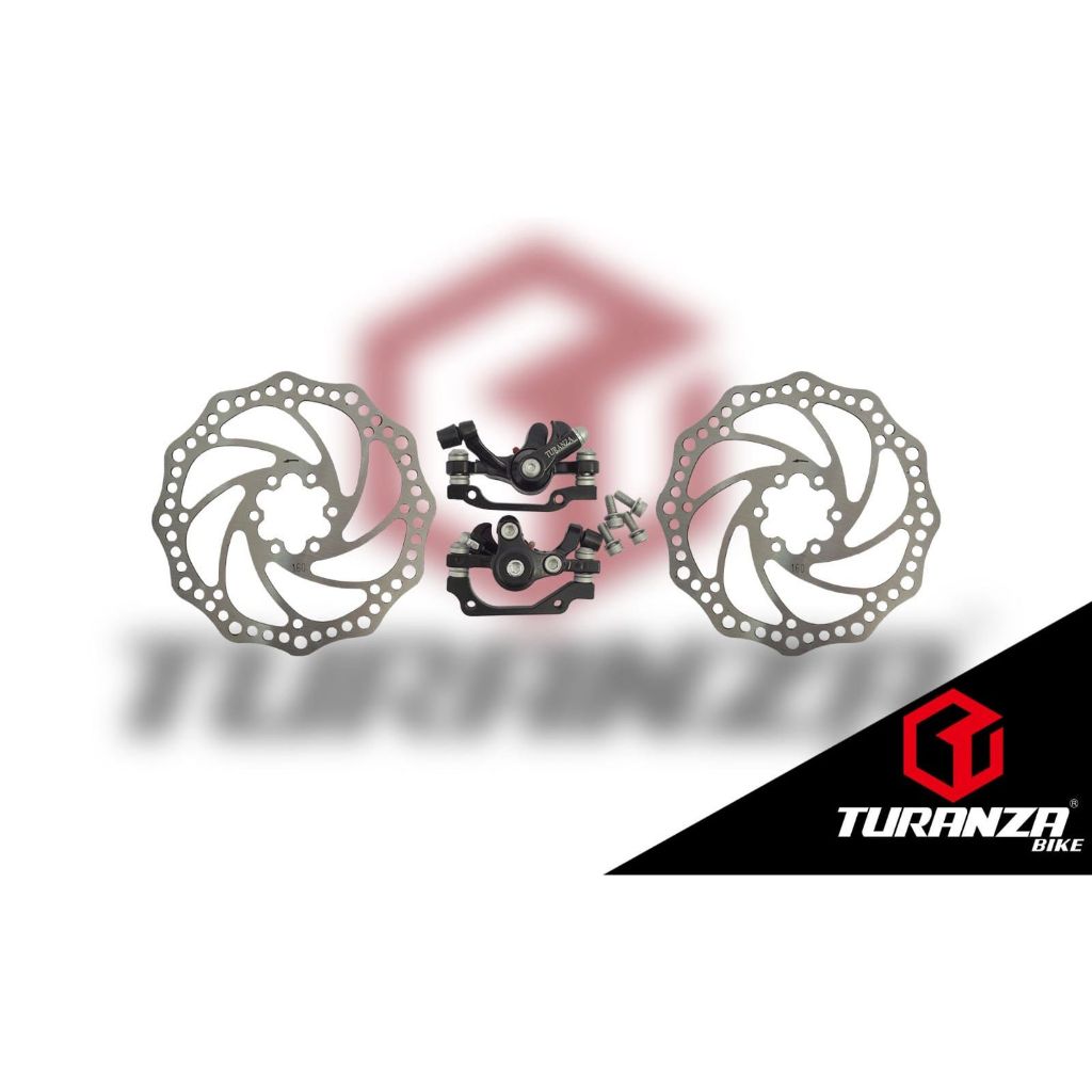 Jual Rem Cakram Sepeda Depan Belakang Turanza Discbrake | Shopee Indonesia