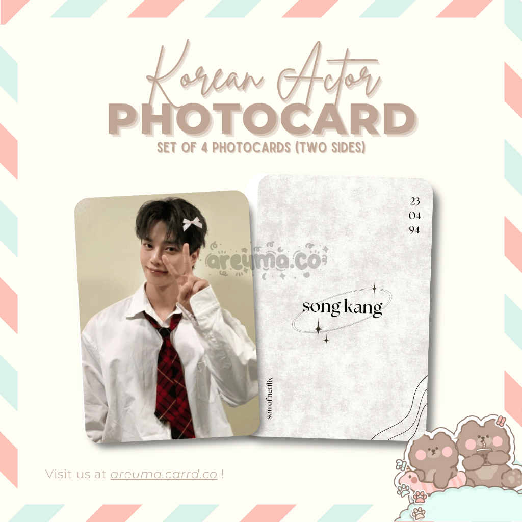 Jual PHOTOCARD ACTOR KOREA SONG KANG, BYEON WOO SEOK, NAM JOO HYUK, AHN ...