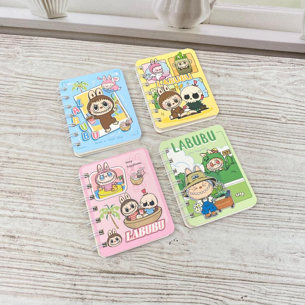 Jual Buku Binder Spiral LABUBU Ukuran A7 Kertas Bergaris / Buku Tulis ...