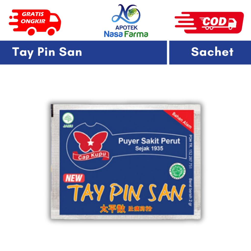 Jual Tay Pin San puyer sakit perut / sachet | Shopee Indonesia