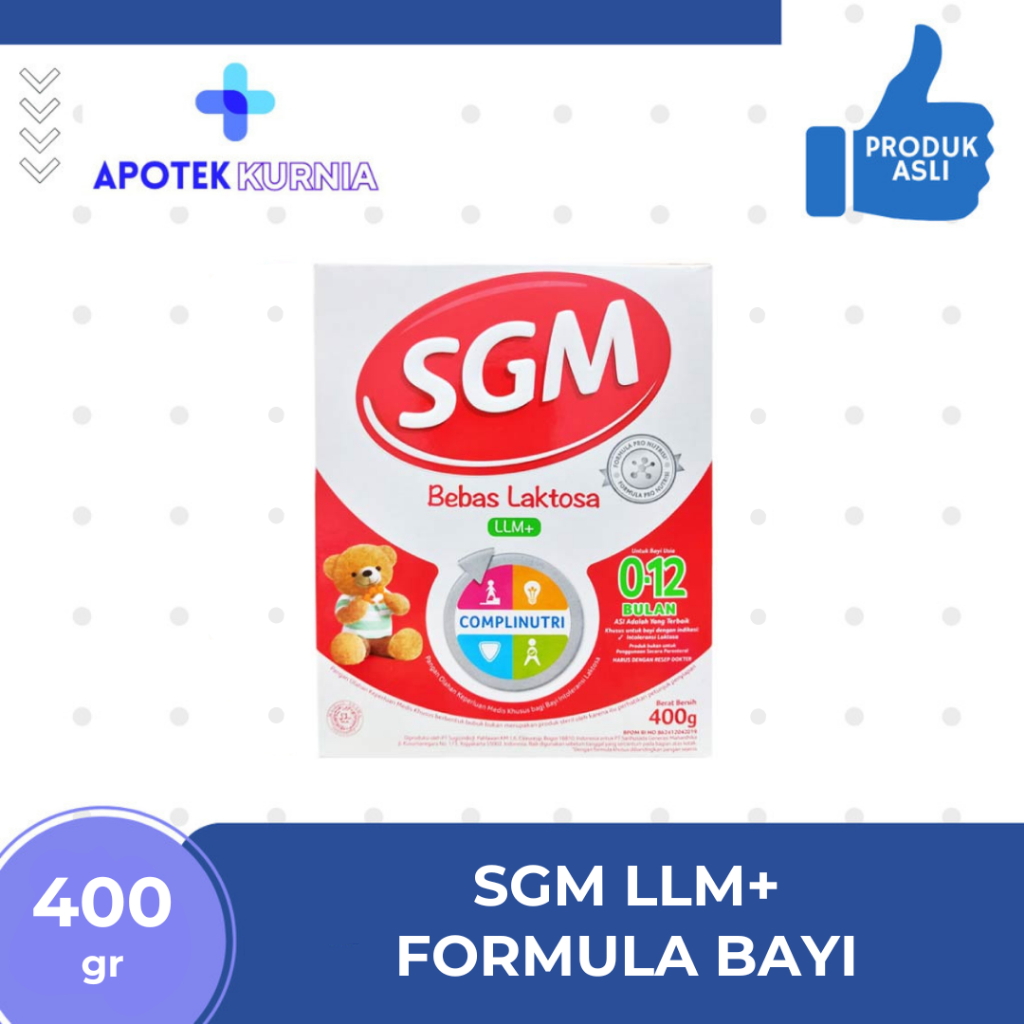Jual SGM LLM+ FORMULA BAYI 400 GRAM | Shopee Indonesia