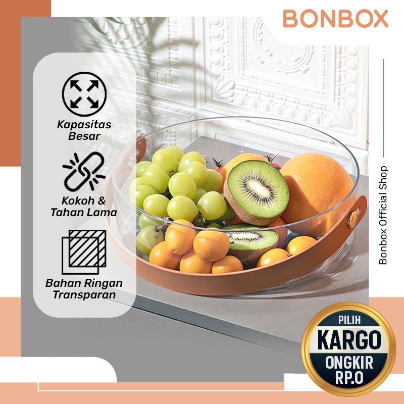 Jual 【BISA COD】BONBOX Wadah Keranjang Buah Wadah Tempat Buah Metal ...