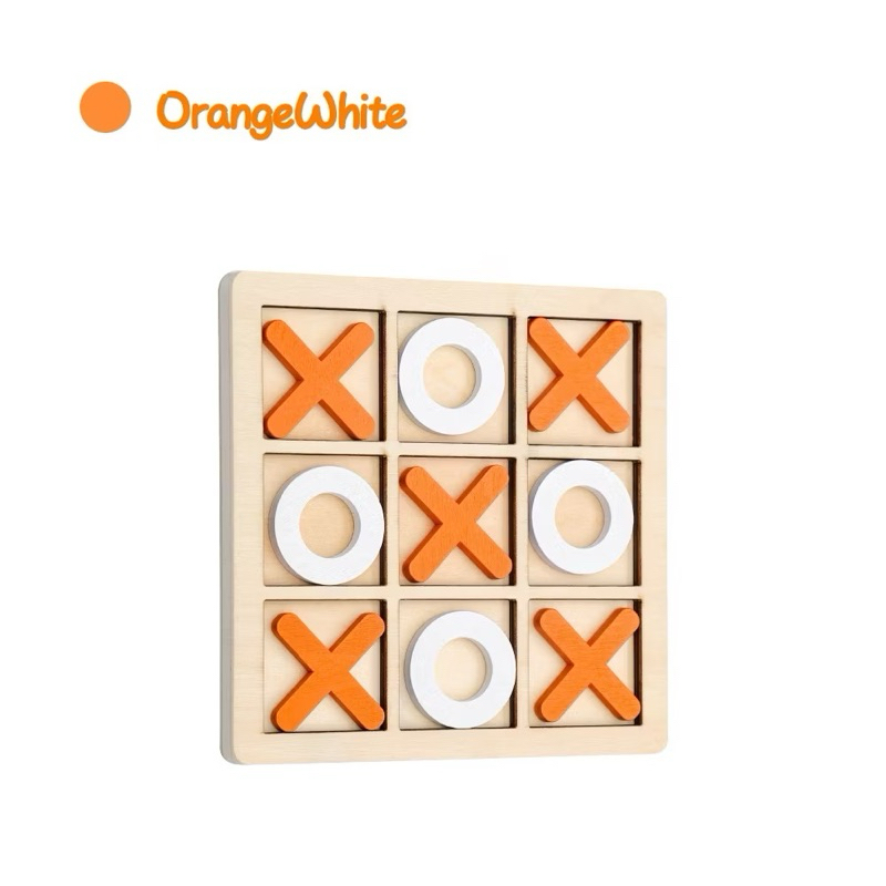 Jual Mainan Edukasi Anak Tic Tac Toe Board Game Puzzle Kayu XO Anak ...