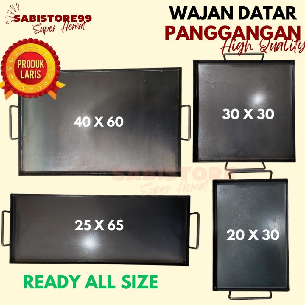 Jual PANGGANGAN ROTI BAKAR - Wajan Roti Bakar Kebab Burger Sosis Bakar ...