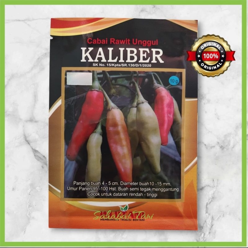 Jual Benih Cabe Rawit Kaliber Kemasan Orginal 10 Gram (Exp: 2027 ...