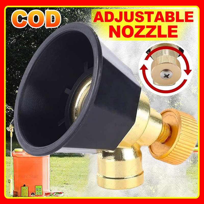 Jual Nozel Sprayer Elektrik Black Siklon / Water Jet Gun Nozzle Spuyer ...