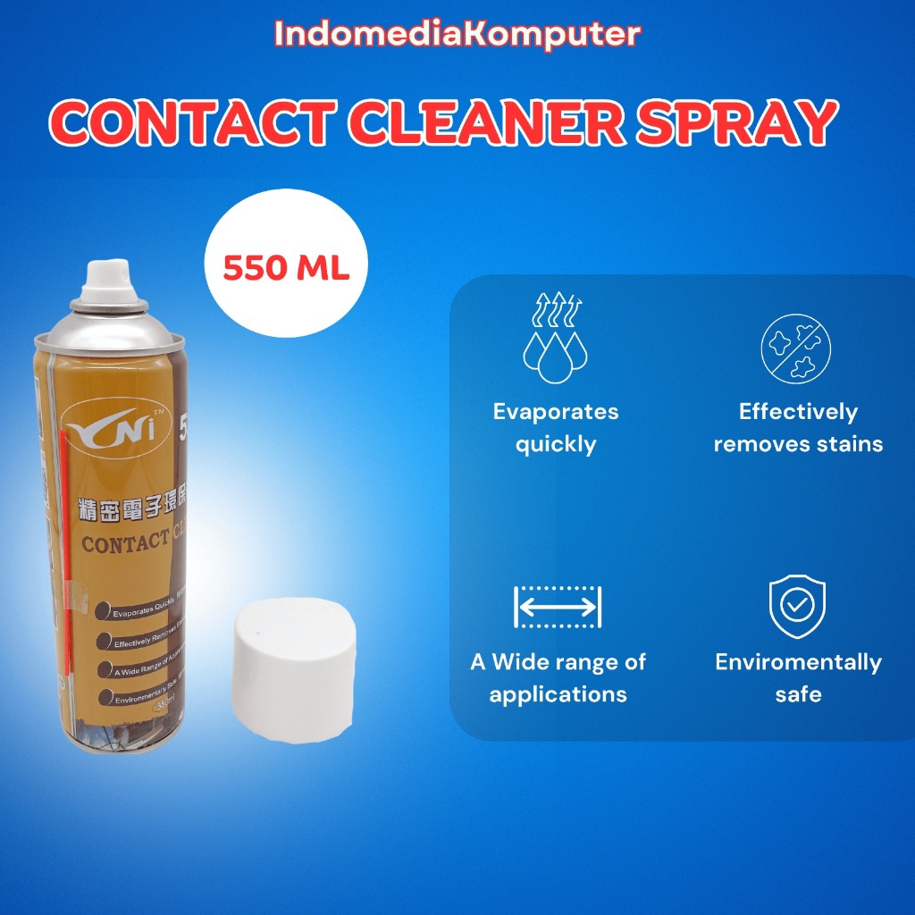 Jual Contact Cleaner Spray 550ML Cairan Pembersih Spray Cleaner Contact ...