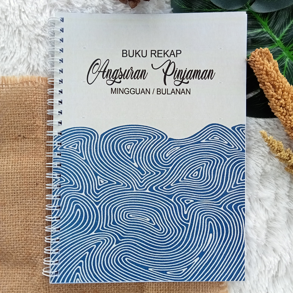 Jual BUKU ANGSURAN PINJAMAN MINGGUAN/BULANAN SIDIK JARI UK A5 JILID ...